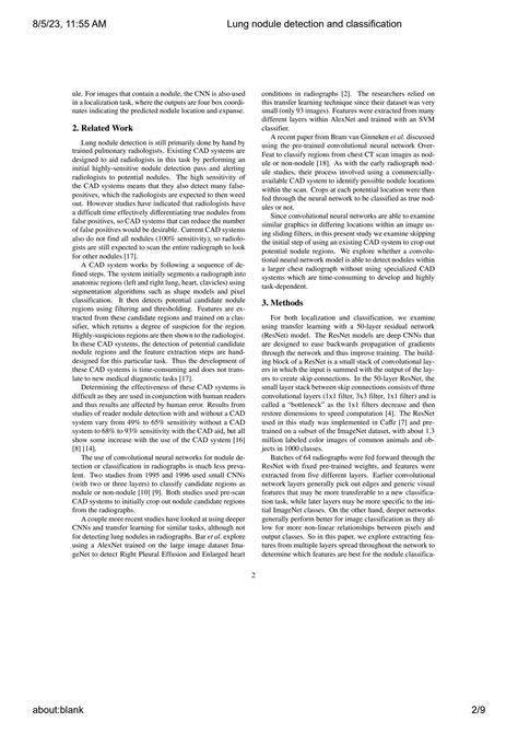 Solution Lung Nodule Detection And Classification Convolutional Neural