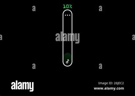 Volume Up Down Slider Bar Animation Mobile Volume Animation In 4k
