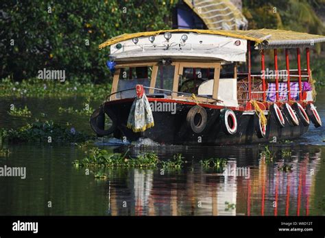 Kerala Backwaters Houseboats In The Backwater Canals In Kerala India