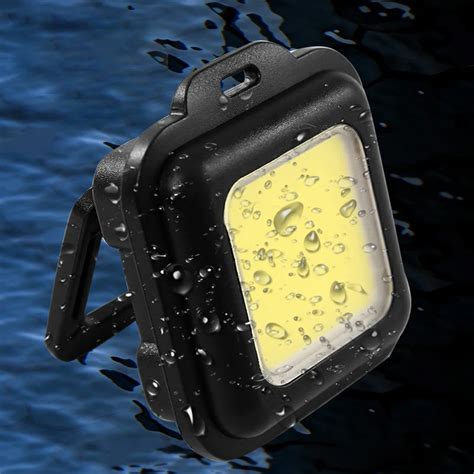 충전식 미니 손전등 글레어 Cob 키 체인 라이트 Usb 충전 비상 램프 Led 작업 조명 휴대용 야외 캠핑 조명 Aliexpress