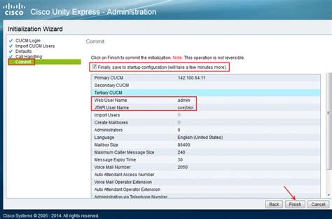 วิธีการ Configure Cue Cisco Unity Express กับ Cucm ผ่านทาง Jtapi Ablenet