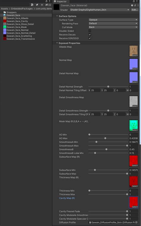heretic digital human skin shader unity engine unity discussions