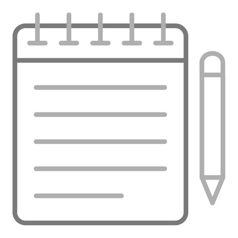 Premium Vector Notes Icon