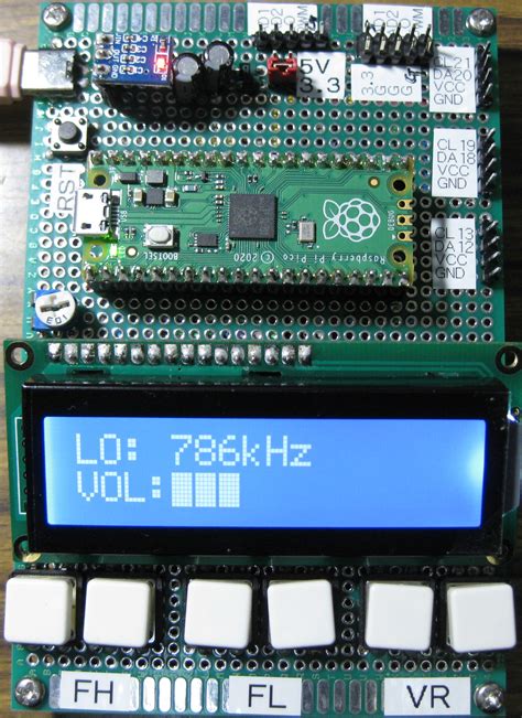 Ja7mlc 電子工作ブログ Pico Stack Sdr Pico Digital Board 製作