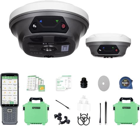 E1 Lite Gnss Rtk Surveying Equipment Rtk Gnss Gps With Imu Rover And Base Gps Rtk Handheld