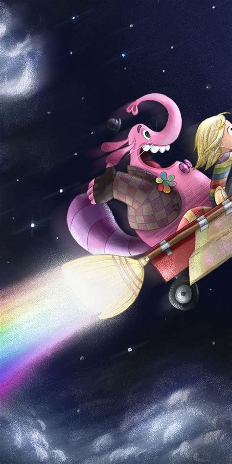 Завантажити шпалери на робочий стіл ПК Фільм Думками Навиворіт Райлі Навиворіт Бінг Бонг