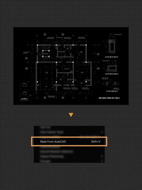 Paste From AutoCAD By D Design