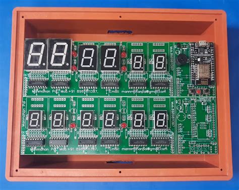 Arduino Tutorial By Manmohan Pal Huge Sevensegment Clock Using Shift