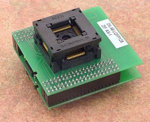 DIL48 LQFP128 ZIF AX 1 Programming Programmer Adapter Socket Converter Package QFP128 Elnec
