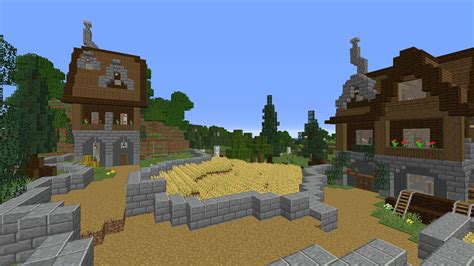 The Spruce Village Minecraft Map