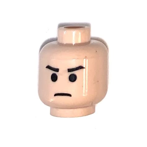 Lego Minifigure Head With Frown Decoration 3626 62871 Brick Owl