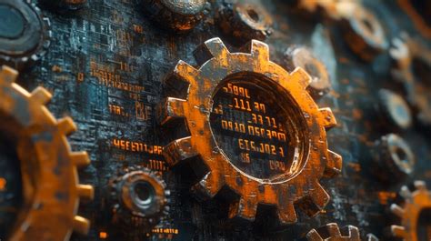 Realistic Depiction Of The Rust Programming Language Code In An Ide