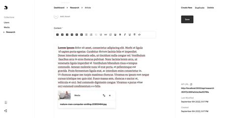 add upload elements to a rich text field makes page unresponsive