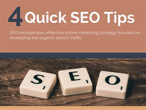 4 Quick Seo Tips Guide To Improve Website Traffic Yodiz Project