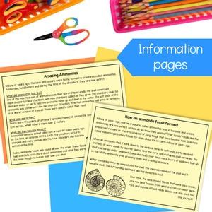 How A Fossil Is Formed Printable Craft Activity And Sequencing Cards PDF For Earth Science Third