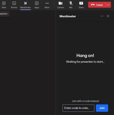 Mentimeter Integration With Teams Digital Learning