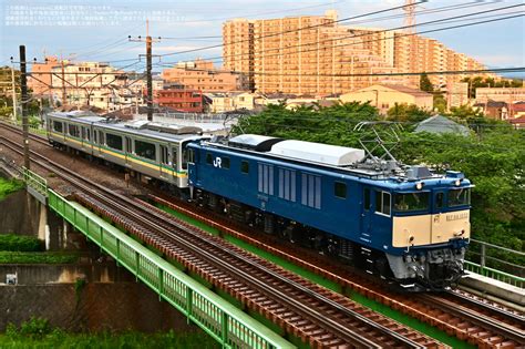 2nd train JR東E127系V1編成 南武支線へ転用 が長野総合車両センター出場配給の写真 TopicPhotoID 74475