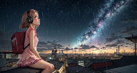 Headphones Girl By Neuromage On Deviantart