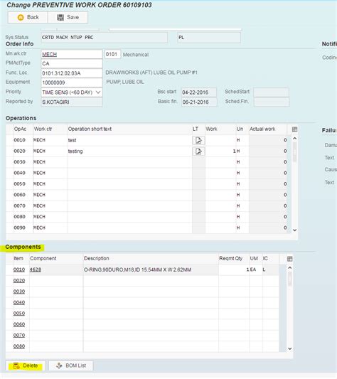 Solved Personas Iw32 Delete Confirmation Pop Up Sap Community