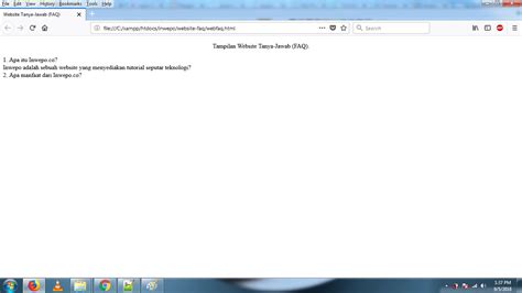 Cara Membuat Tampilan Website Tanya Jawab FAQ Dengan JQuery Inwepo