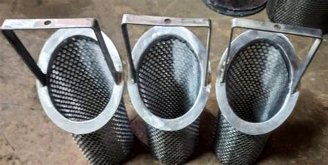 Water Basket Filter Element Filtration Grade Stainless Steel Capacity 1 5 4 Inch At ₹ 3000