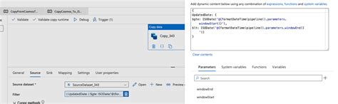 Creating Etl By Filter Rows From Cosmos Db Api Microsoft Qanda