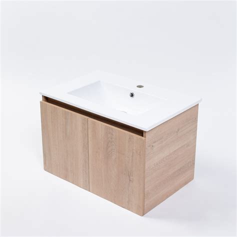 Mobeltek Kit Mueble Vanitorio 61cm 2 Puertas Roble Kaiserberg