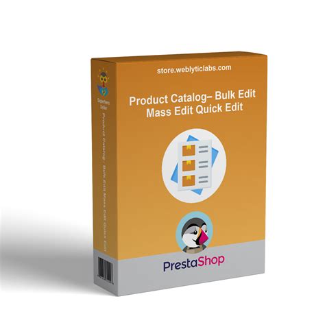 Efficient Product Catalog Management For Prestashop