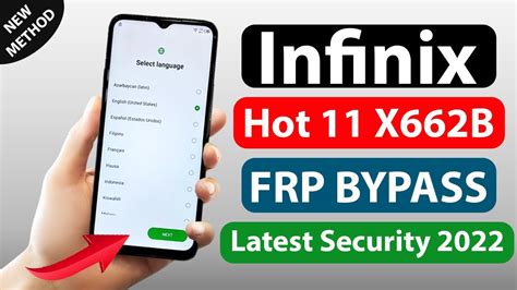 Infinix Hot X B FRP Bypass Latest Security New Method YouTube