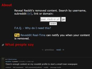 How To See Removed Reddit Posts Comments In