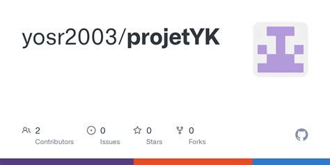 Github Yosr Projetyk