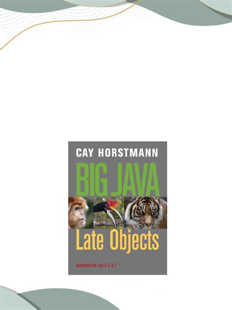 Where Can Buy Late Early Objects Big Java 5th Edition Cay Horstmann