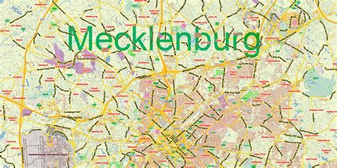 Mecklenburg County Zip Code Map Map
