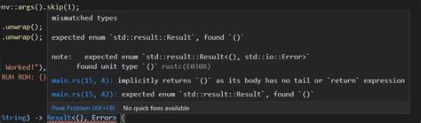 Semicolon Woes · Issue 79741 · Rust Langrust · Github