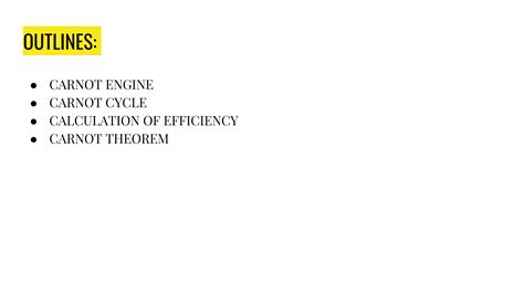 Carnot Engine And Theorem Pptx