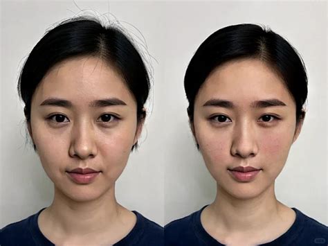 别被鼻基底骗了 前后对比 法令纹 小红书