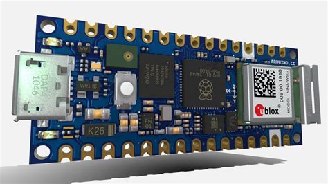 arduino nano rp2040 3d models sketchfab