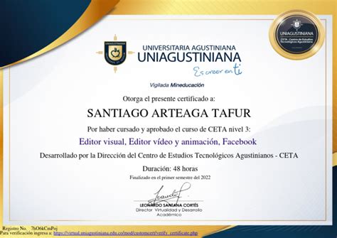 Ceta N3 Descarga Tu Certificado Pdf