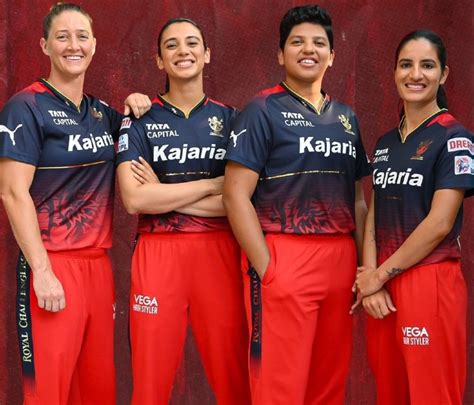 New Rcb Wpl Jersey 2023 Puma Royal Challengers Bangalore Womens Ipl
