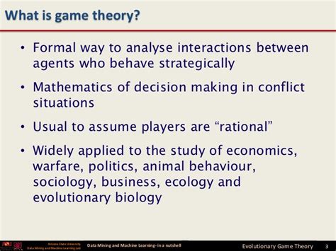Evolutionary Game Theory