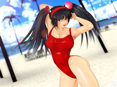 Rule 34 1girls 3d Black Hair Breasts Cleavage Female Fighting Vipers