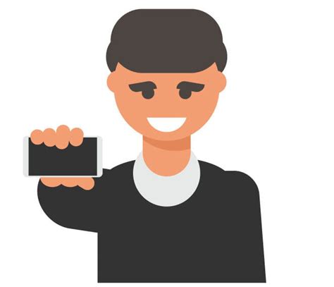 스마트 폰으로 남자 Ai Eps Uidownload