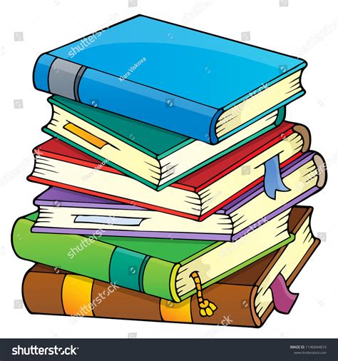 Stack Books Theme Image 1 Eps10 Stock Vector Royalty Free 1146044810 Shutterstock