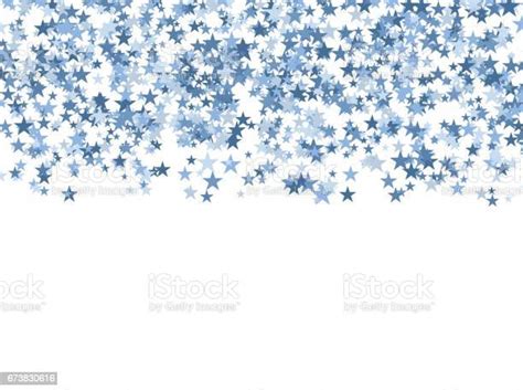 블루 별 흰색 바탕에 하늘에서 떨어지는 추상적인 배경입니다 배너에 대 한 반짝이 패턴입니다 벡터 일러스트입니다 파란색에 대한 스톡 벡터 아트 및 기타 이미지 Istock