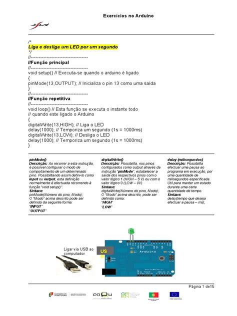exercicios arduino download grátis pdf arduino engenharia elétrica