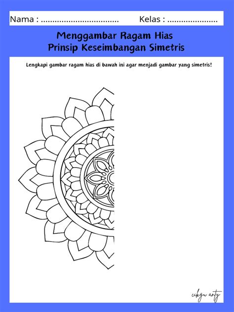 Ragam Hias Keseimbangan Simetris Pdf