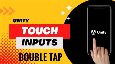 Unity Touch Input Double Tap How To Implement Double Tap In Unity Youtube