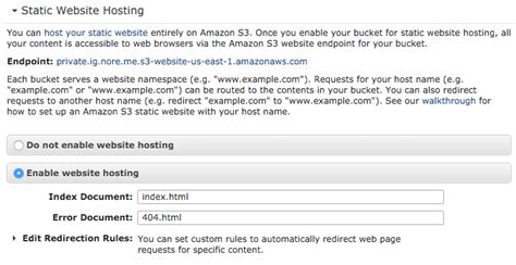 Private Static Site Hosting Ig Nore Me