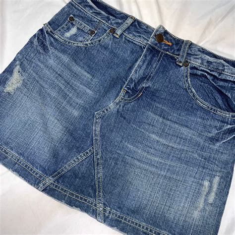 Y2k 와투케 펑크 락시크 데님 미니스커트 청치마 러힙 러블리힙 갸루 후루츠패밀리 Y2k 와투케 펑크 락시크 데님 미니스커트 청치마 러힙 러블리힙 갸루 후루츠패밀리