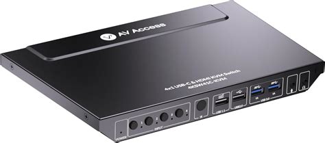 Amazon Com PULWTOP KVM Switch Docking Station For Laptop Desktop K